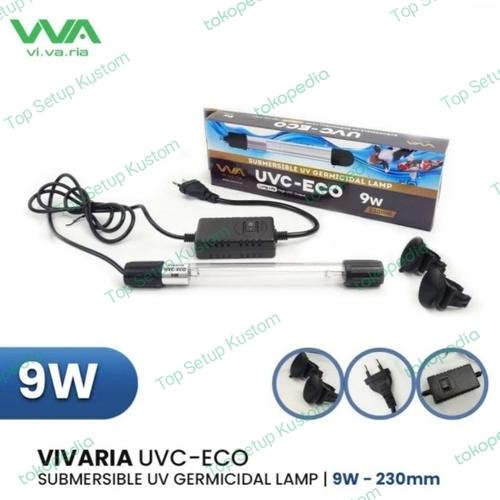 Jual Vivaria UVC ECO 9 Watt Submersible UV Light Lampu Aquarium Akuarium - Jakarta Barat - Top ...