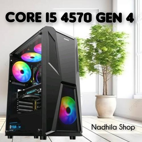 Jual PC rakitan core i5 /ram 8gb/hdd 500g cpu design office editing ...