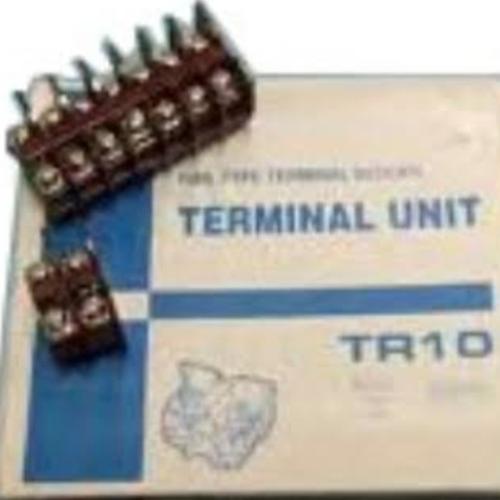 Jual Fort Terminal Block 10-100Ampere TR10 / Terminal Blok Coklat ...