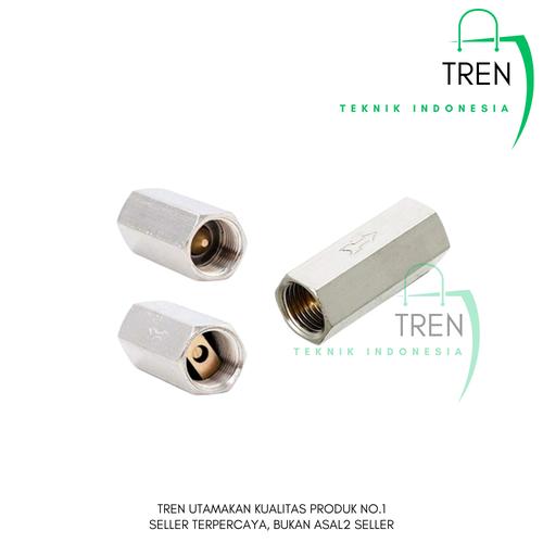 Jual Pneumatic Check Valve No Return Valve One Way Valve Hexagonal - 1 ...