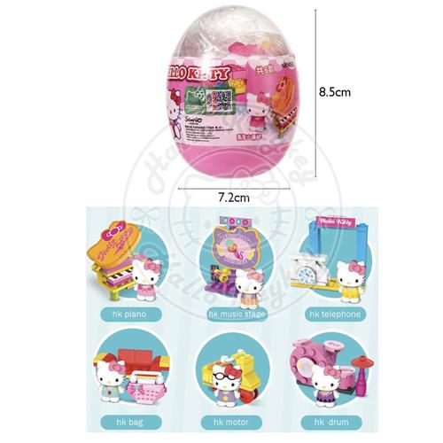 Jual Mainan Lego Figur Miniatur Telur Hello Kitty Egg Original SANRIO ...