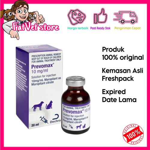 Jual Prevomax Maropitant pengganti Cerenia 20ml obat anti muntah kucing ...