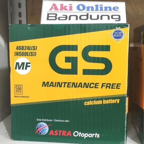 Jual US Aki Mobil GS ASTRA MF type NS60LS yaris/inova/sienta - Kota ...