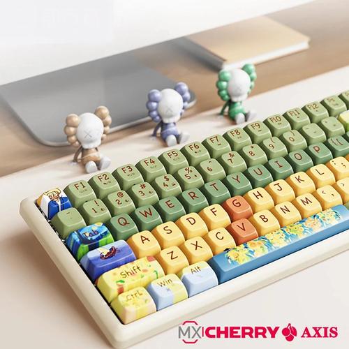 Jual 3 Mode Theme Keyboards Ergonomics V85 Gaming Mechanical Keyb ...