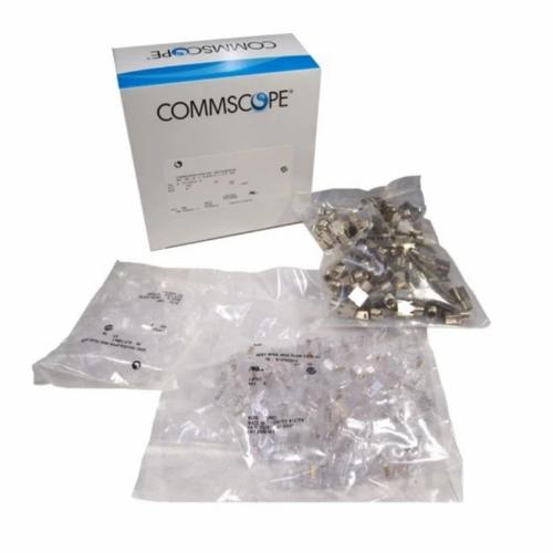 Jual Connector Commscope RJ45 Cat 6 isi 100 biji Konektor RJ 45 Cat 6 ...