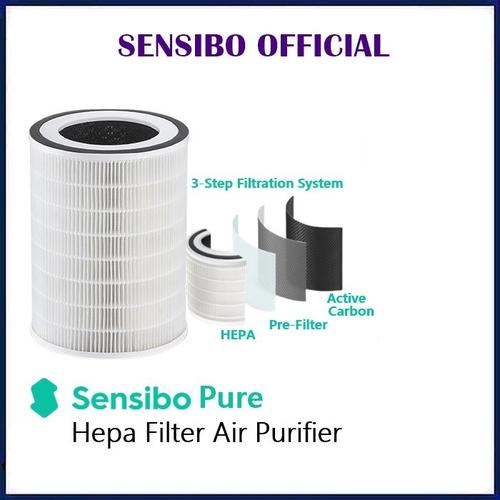 Jual Sensibo Pure Hepa Filter Air Purifier 3-Step Filtration System ...