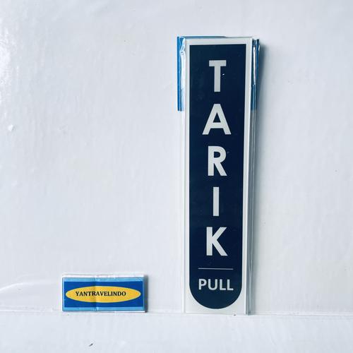 Jual LABEL PINTU TARIK TEBAL TARIK PULL SIGNING PENANDA DORONG PINTU ...