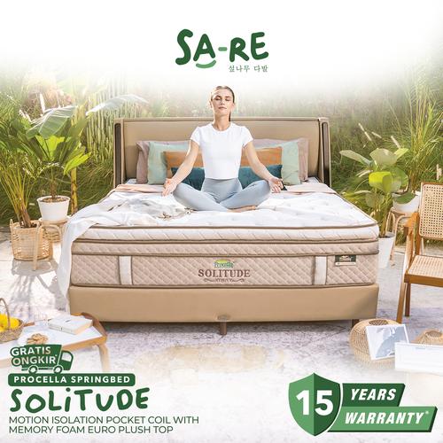 Jual SA-RE Kasur Pocket Spring Bed Memory Foam Plush Top PROCELLA SOLITUDE - Mattrass Saja, 100 ...