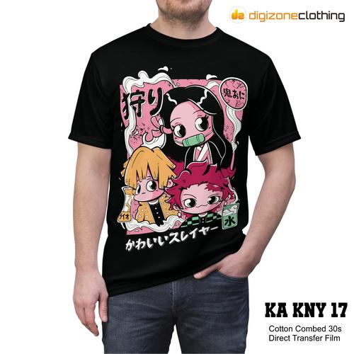 Jual Kaos Anime Game Kimetsu No Yaiba Demon Slayer Tshirt KA KNY 17 - M ...