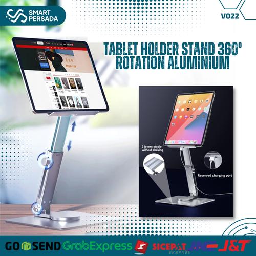Promo Stand Tablet Aluminium Holder Dudukan Ipad Teleskopik Meja Kasir ...
