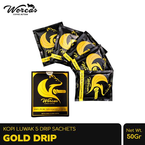 Jual WORCAS Kopi Luwak Gold Drip Filter 50gr - Jakarta Barat - WORCAS ...