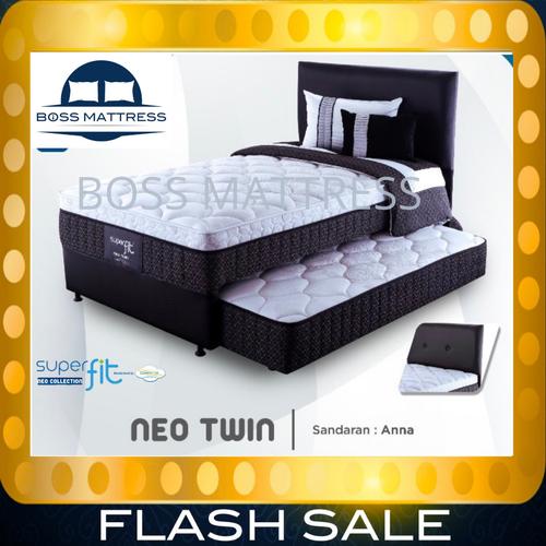 Promo COMFORTA SUPERFIT 2in1 Sorong NEO TWIN ( Tanpa SANDARAN ) 120 100 ...