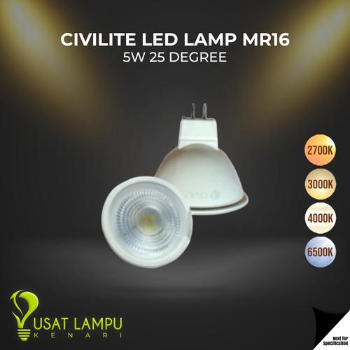 Jual LED CIVILITE- MR16 5 Watt 220v - 4000k - Jakarta Pusat - Pusat ...