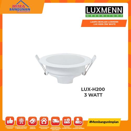 Jual LAMPU DOWNLIGHT LUXMENN LUX H200-3W - 6500K - Jakarta Pusat ...