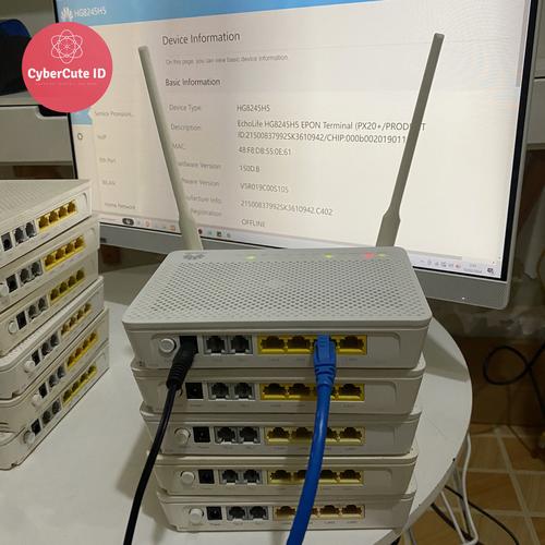 Jual Router WiFi ONT EPON Huawei 5H5 | Gigabit | Port Biru & Port Hijau ...