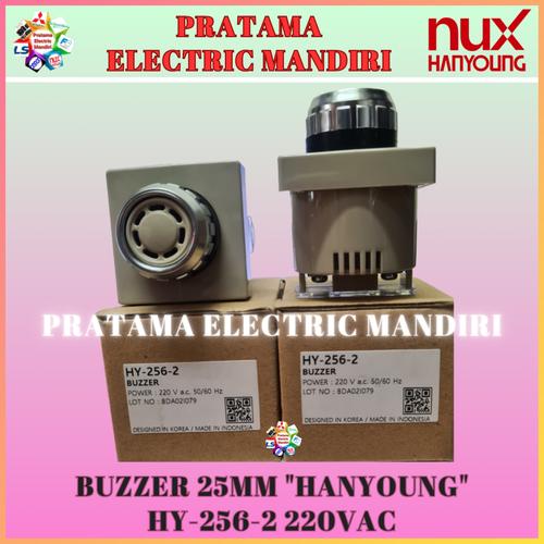 Jual Buzzer HY-256 HY256 24VDC 110VAC 220VAC Diameter 25mm NUX HANYOUNG ...