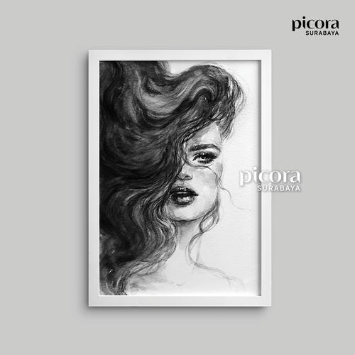 Promo PICORA ARTE Poster Frame A3 Pigura Bingkai Foto Dinding - White ...