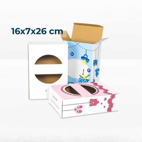 Jual Kardus Box Slip Lock Dus Packaging Kemasan Hampers 16x7x23 Cm ...