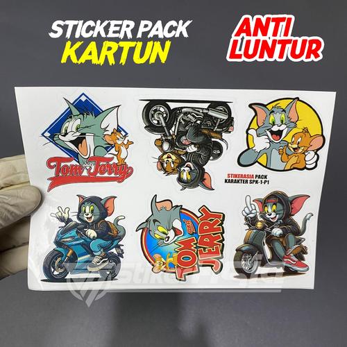 Jual STIKER PACK KARTUN SPK-1-P1 KARAKTER CARTOON STICKERASIA - Cutting ...