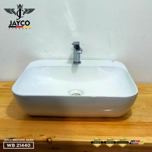 Promo JAYCO Wastafel Meja Keramik / Washtafel Table Top WB21440 Cicil 0 ...