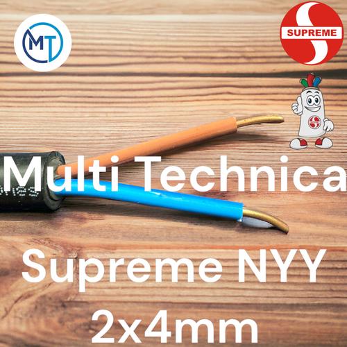 Jual NYY 2x4mm SUPREME/ KABEL TUFUR 2 x 4mm/ ENGKEL/ KABEL LISTRIK ...
