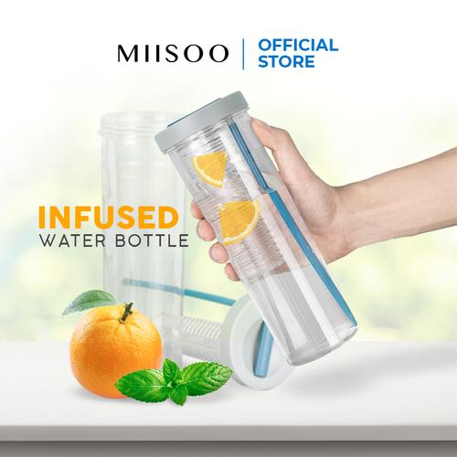 Promo MIISOO Botol Minum Infused Botol Olahraga Botol Jus Buah Segar ...