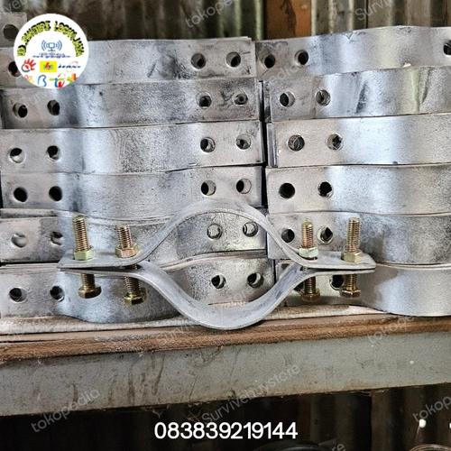 Jual Pole clamp single / Klem tiang 2,5 - 3in 4 baud - Kab. Tegal - cv ...
