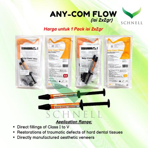 Jual Any-Com Flow Resin komposit/anycom flowable composite/nanohybrid ...