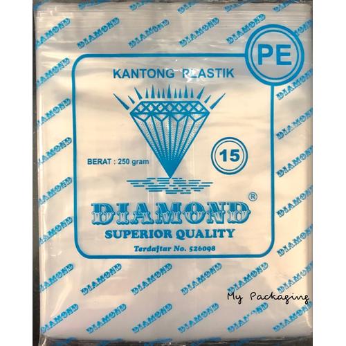 Promo Kantong plastik BENING TEBAL 15 x 35cm - DIAMOND - IDOLA - Kota ...