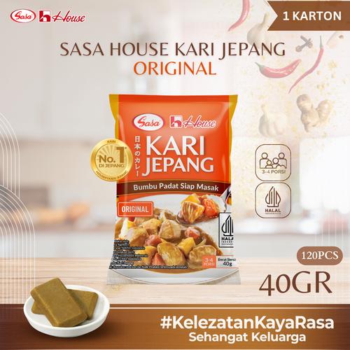 Promo Sasa House Kari Jepang 40 gram Original - 120pcs (1 Karton) Cicil ...