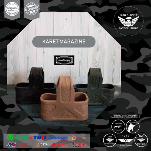 Jual Mag Rubber Magazine NATO AEG Rifle M16 M4 HK416 Tactical 5.56 ...