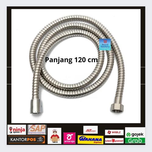Jual selang shower cebok 120 cm / selang jet shower / selang kloset ...