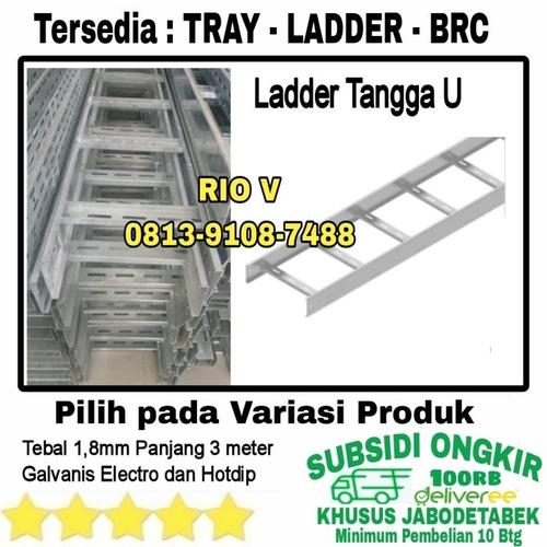 Jual LADDER U PERFORATED 200X50X3000 1,8mm SPHC Galvanis ELECTRO dan ...