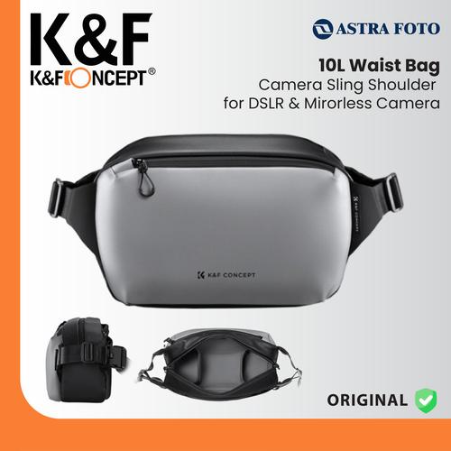 Jual K&F Concept Alpha Camera Sling Shoulder Waist Bag 10L Tas Kamera ...