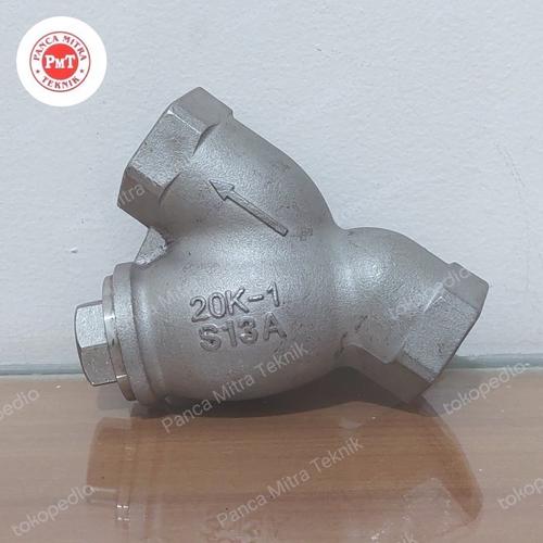 Jual Y Strainer Kitz 1-1/2" inch Stainless SS304 20K S13A DN40 - Jakarta Barat - Panca Mitra ...
