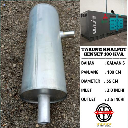 Jual TABUNG KNALPOT GENSET 100 KVA - Kab. Purbalingga - Tom'sExhaust ...