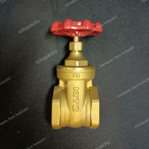 Jual Gate valve Kitz kuningan 3/4" inch - Jakarta Barat - harapan Jaya ...