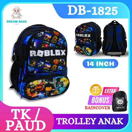 Jual Tas Ransel Sekolah Anak Laki Laki TK 14 Inch Karakter Roblox ...
