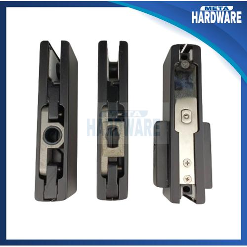 Jual Patch Fitting Set Pintu Kaca PT10 PT20 US10 SS HITAM - Kota ...