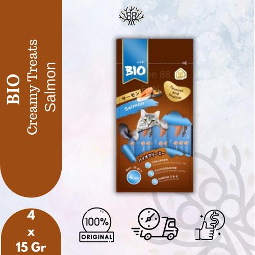 Jual Bio Creamy Treats Salmon 60 Gr Cat Snack Kucing - Kab. Sleman ...
