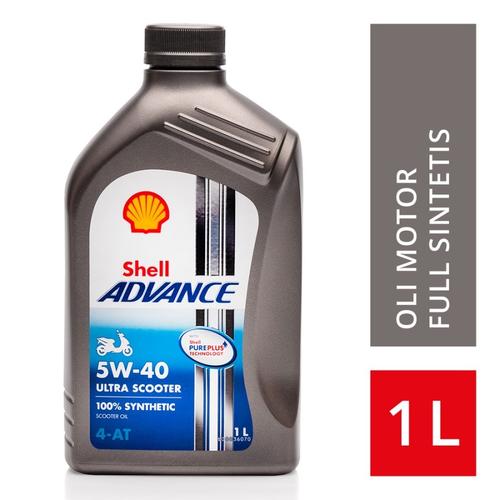 Jual Oli Shell Advance Ultra Scooter 5W-40 1 Liter - Jakarta Barat ...
