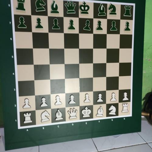 Jual papan catur peraga magnet hanya papan saja ya tanpa buahnya ...