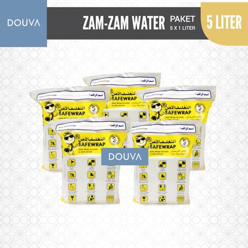 Promo AIR ZAM ZAM 5 LITER / ZAMZAM ASLI ORIGINAL / PAKET 5 X 1 LITER ...