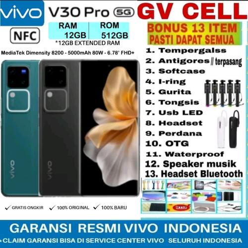 Jual VIVO V30 PRO 5G NFC 12/512GB RAM 12GB ROM 512 GARANSI RESMI VIVO ...