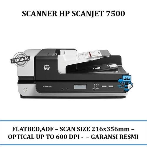 Jual Scanjet HP Enterprise Flow 7500 Flatbed Scanner - Garansi Resmi ...