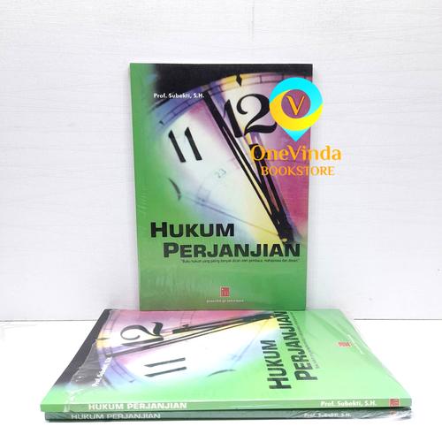 Jual Buku Hukum Perjanjian - Prof Subekti - Kab. Bandung - Onevinda ...