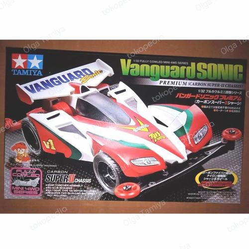 Jual Tamiya 19435 Vanguards Sonic Premium (Carbon Super II Chassis ...
