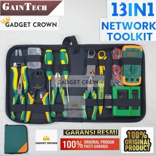 Jual GAINTECH Toolkit 13 in 1 Network Repair Lan Tester - Jakarta Pusat ...