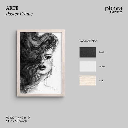Promo PICORA ARTE Poster Frame A3 Pigura Bingkai Foto Dinding - White - Kota Surabaya - Picora ...