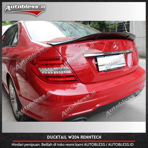 Jual Spoiler Ducktail Mercedes Benz W204 Renntech Plastic Import ...